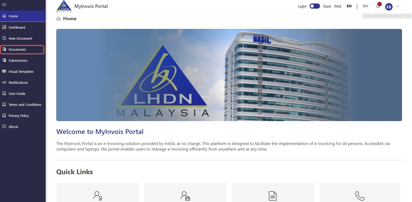 How to cross check E-Invoice at MyInvois Portal? – MHub Support