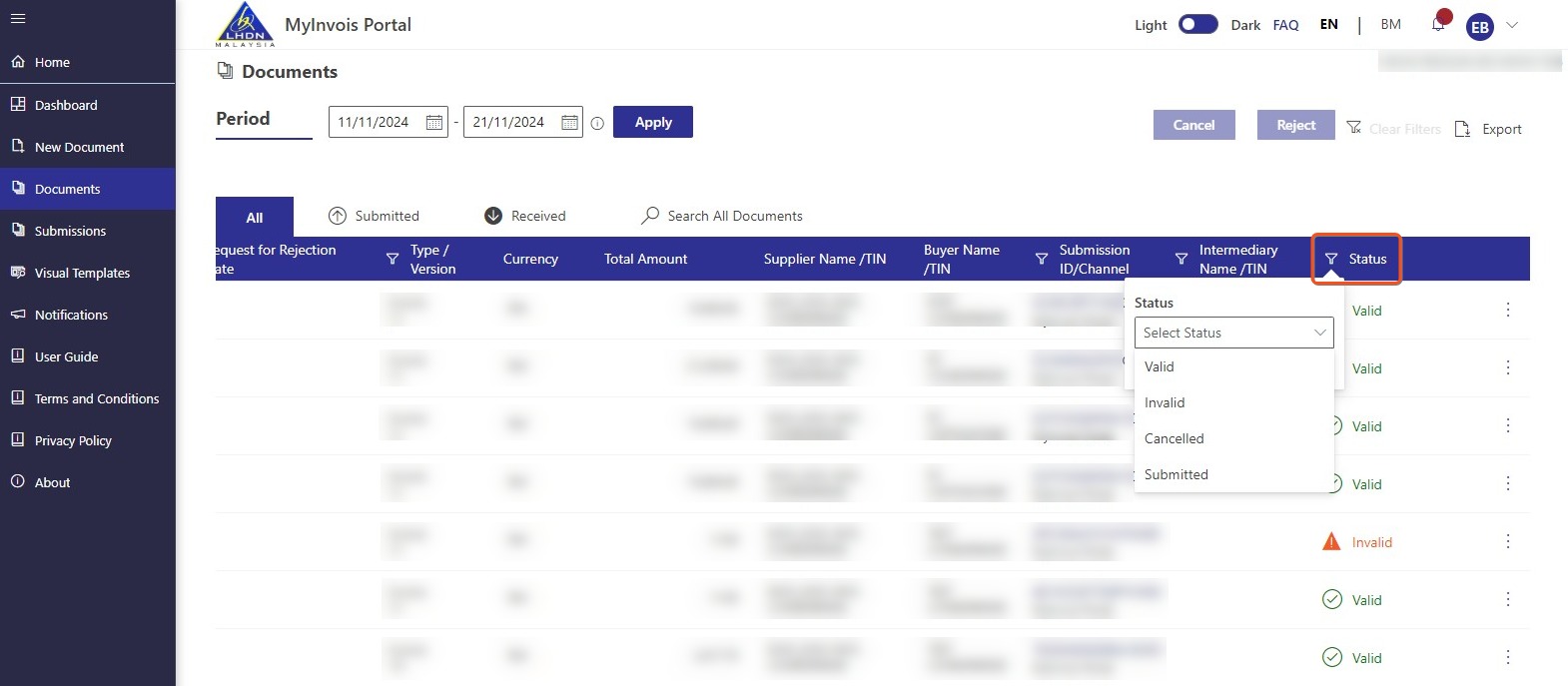 How to cross check E-Invoice at MyInvois Portal? – MHub Support